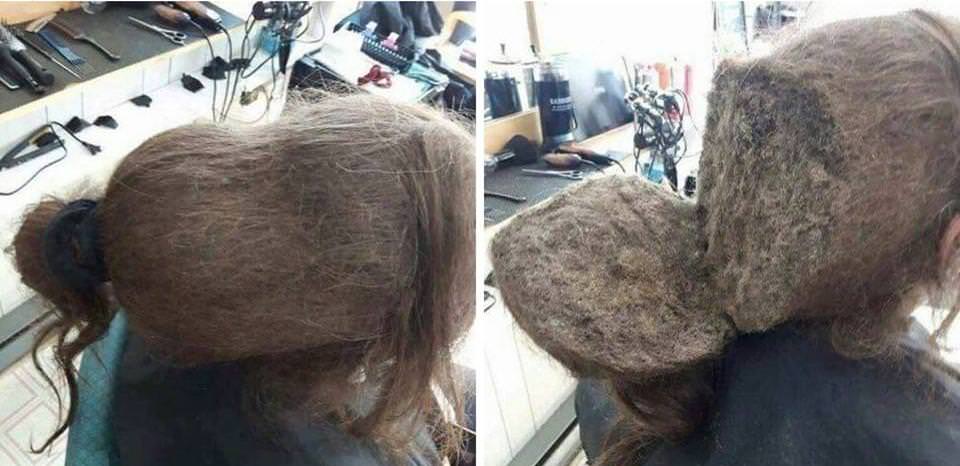 Une coiffeuse fait une découverte choquante après qu’une fille refuse ...