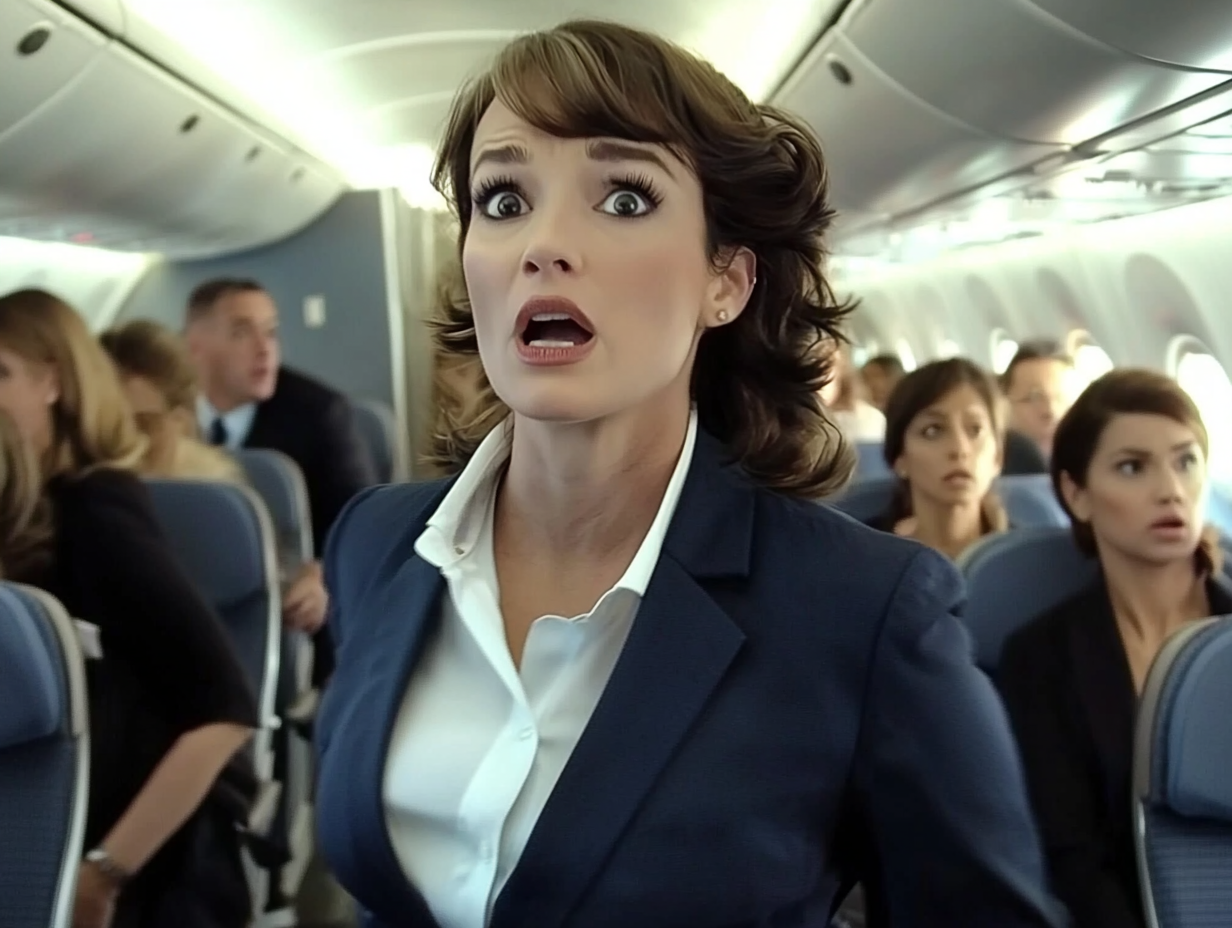 Une hôtesse de l'air aperçoit son père dans l'avion - ce qu'elle ... Une hôtesse de l'air aperçoit son père dans l'avion - ce qu'elle ...